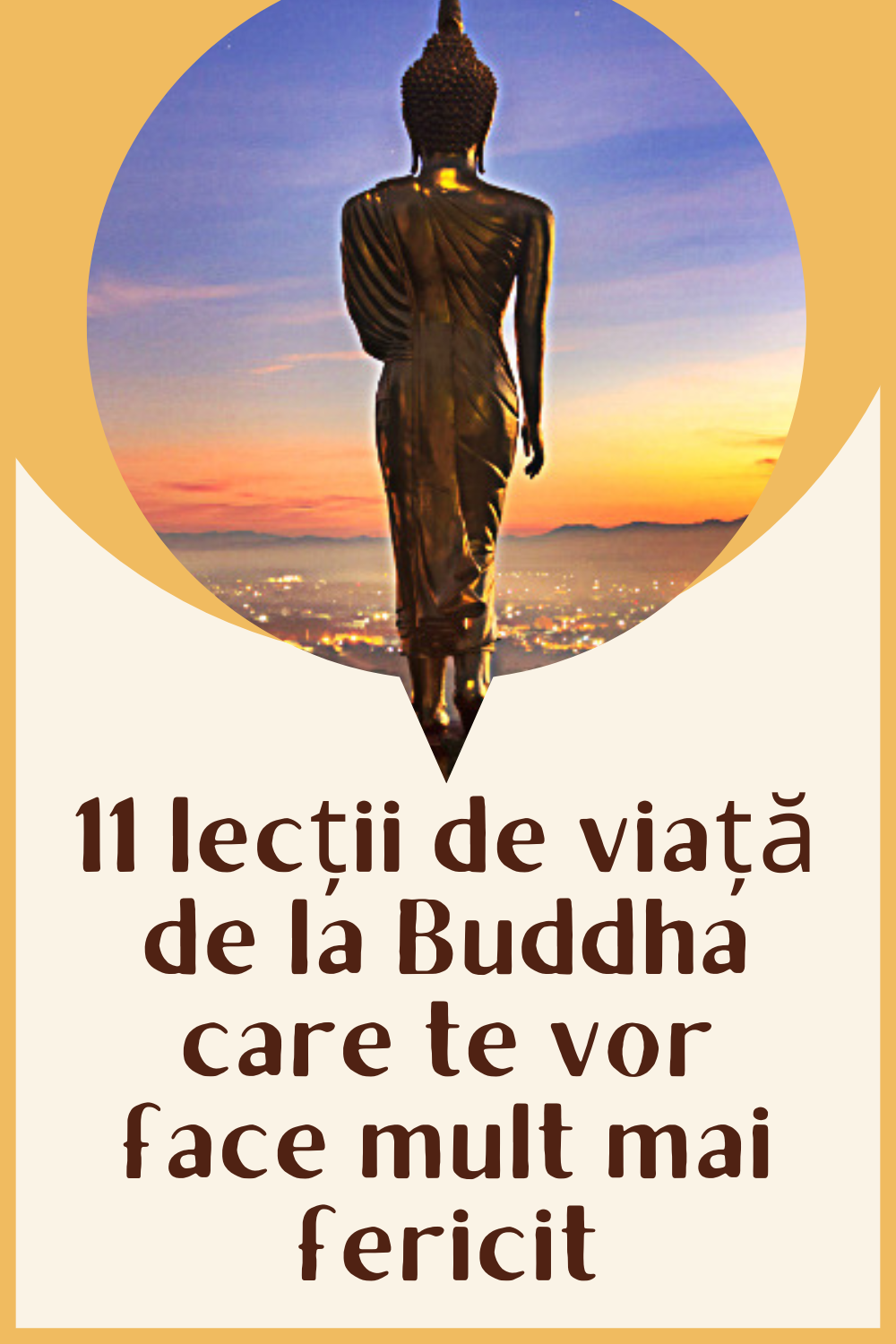 11 lecții de viață de la Buddha care te vor face mult mai fericit