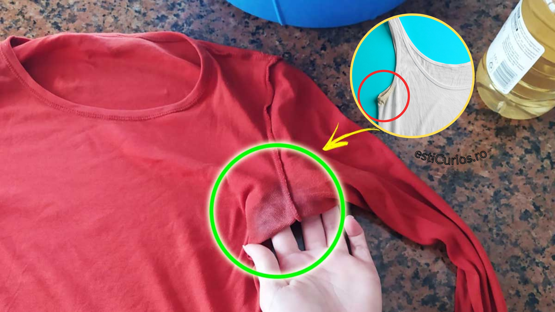 Sfaturi practice despre cum să scapi de petele de transpirație de pe haine