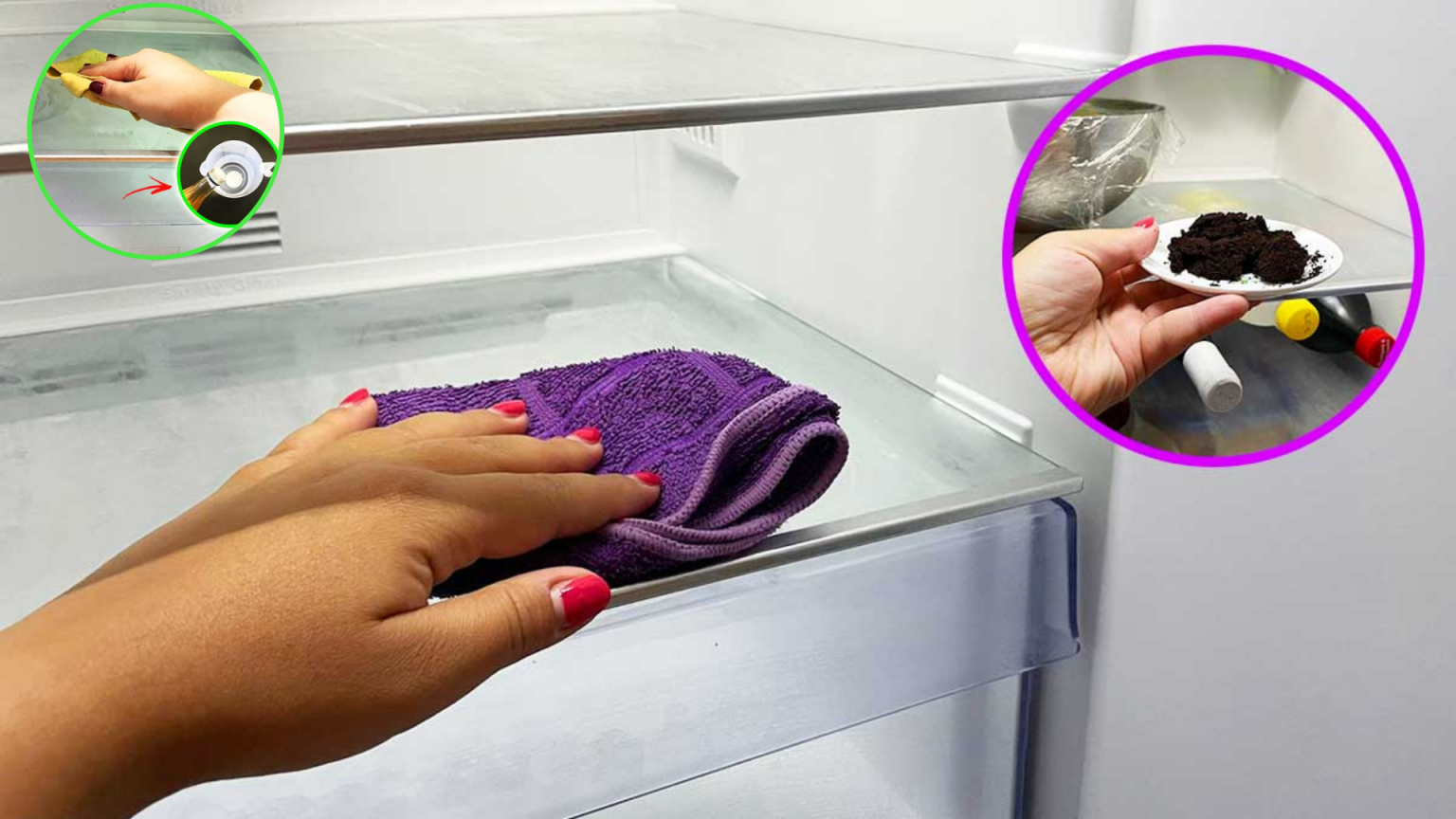 Toate sfaturile și trucurile pentru a curăța frigiderul în mod natural