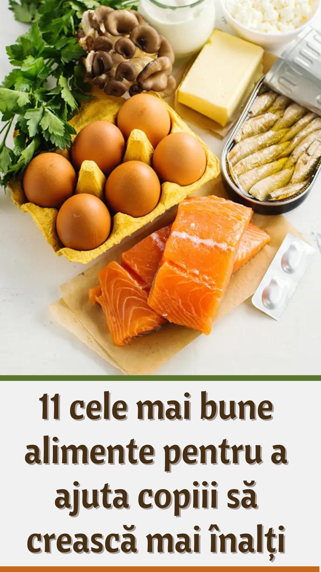 11 cele mai bune alimente pentru a ajuta copiii să crească mai înalți