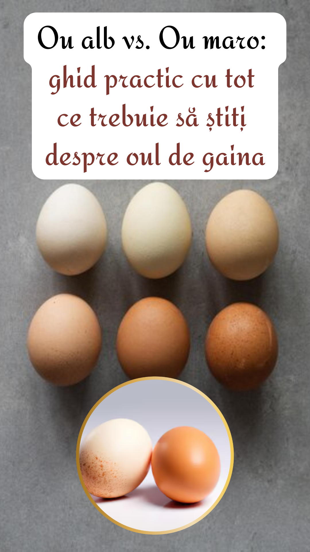 Ou alb vs. Ouă maro: ghid practic cu tot ce trebuie să știți despre oul ...